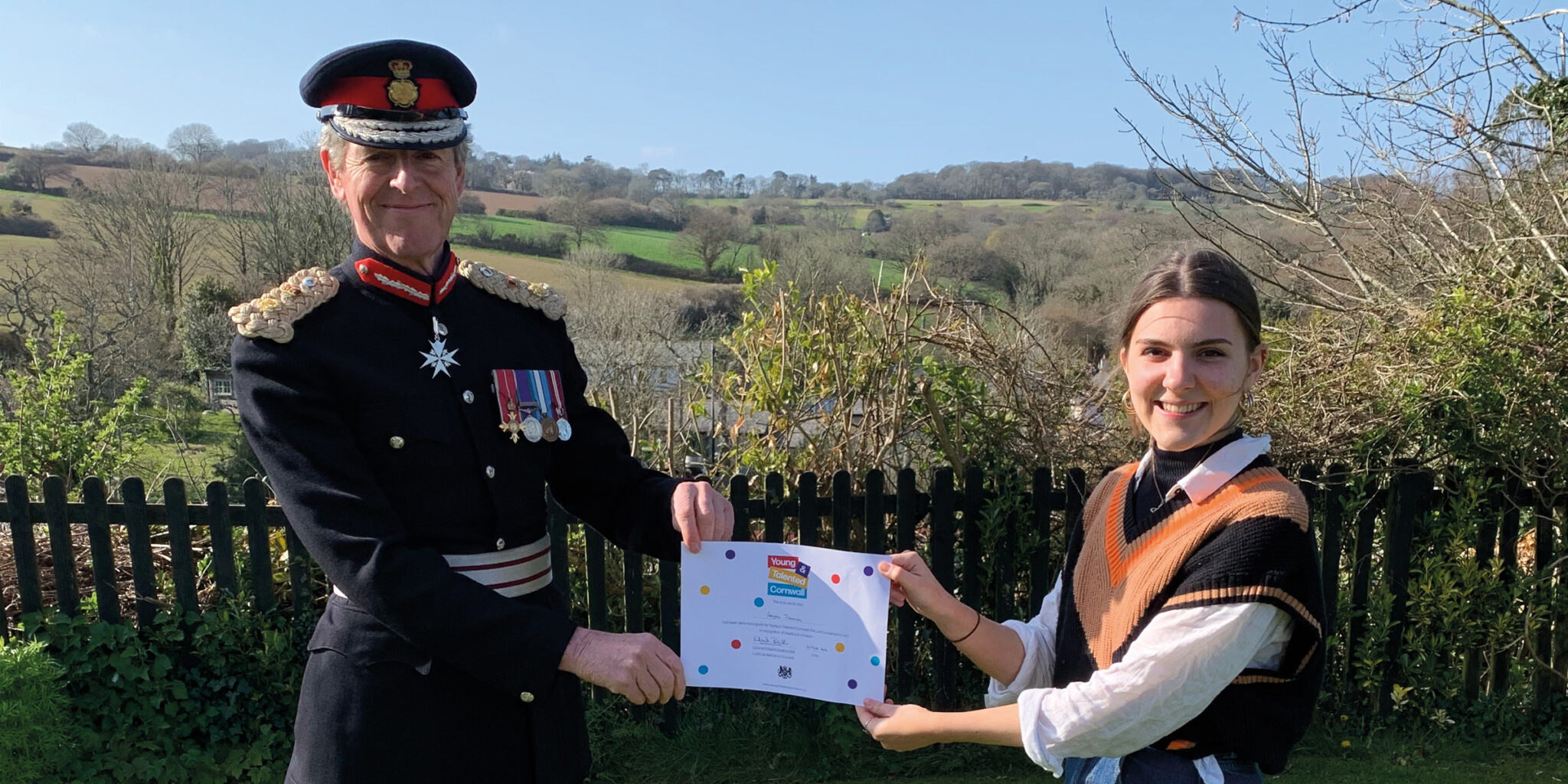 Young & Talented Cornwall - The Lord Lieutenant of Cornwall