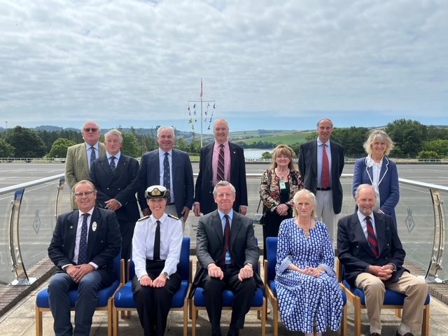 Cornwall Lieutenancy visits HMS Raleigh - The Lord Lieutenant of Cornwall
